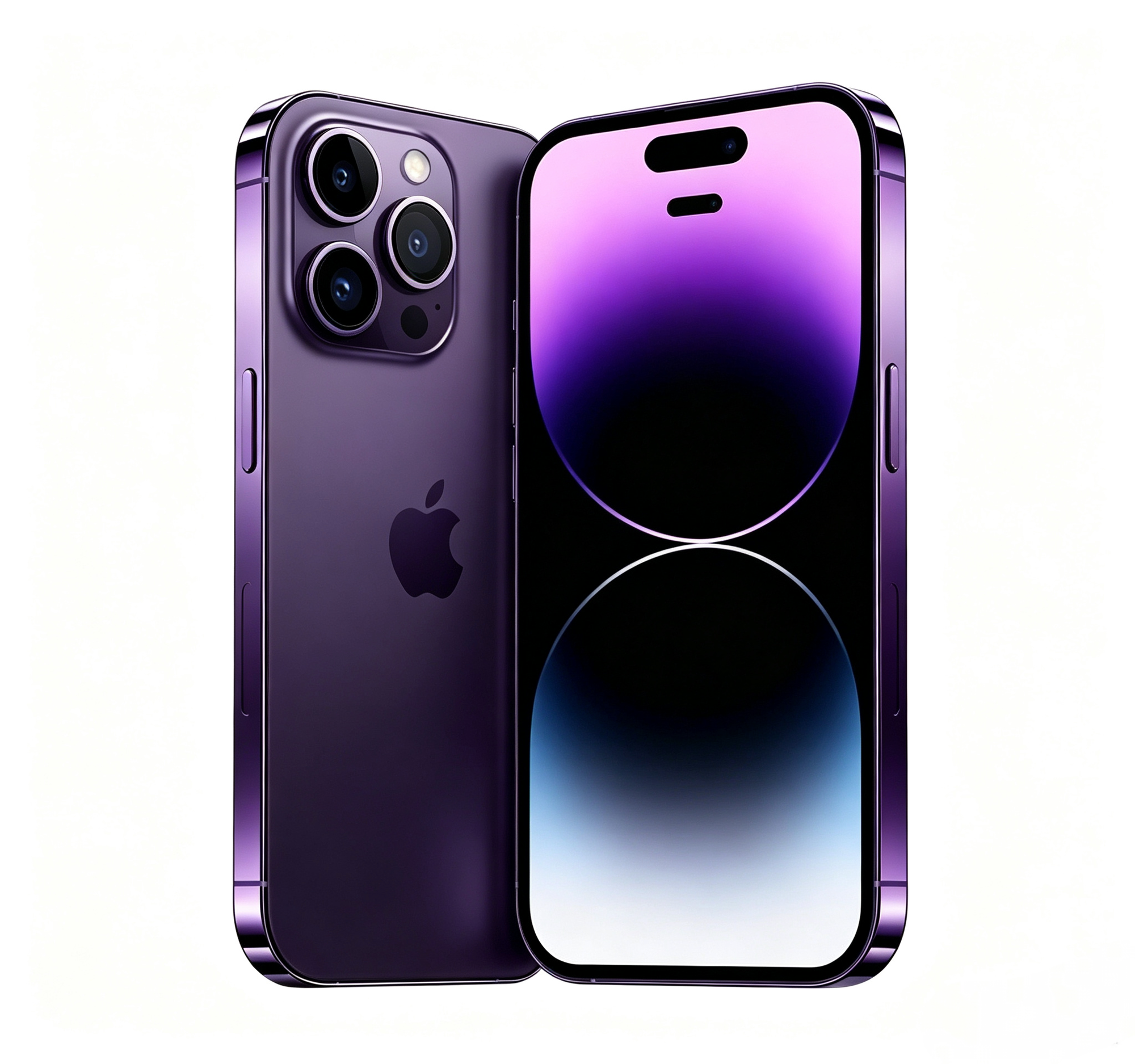 Смартфон Apple iPhone 14 Pro 128 ГБ, без RuStore, 6.1" OLED экран, русский NFC, глубокий фиолетовый, Оригинал