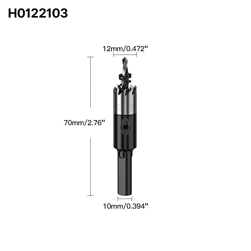 Сверло по металлу HUHAO 12-80 мм, H0122103
