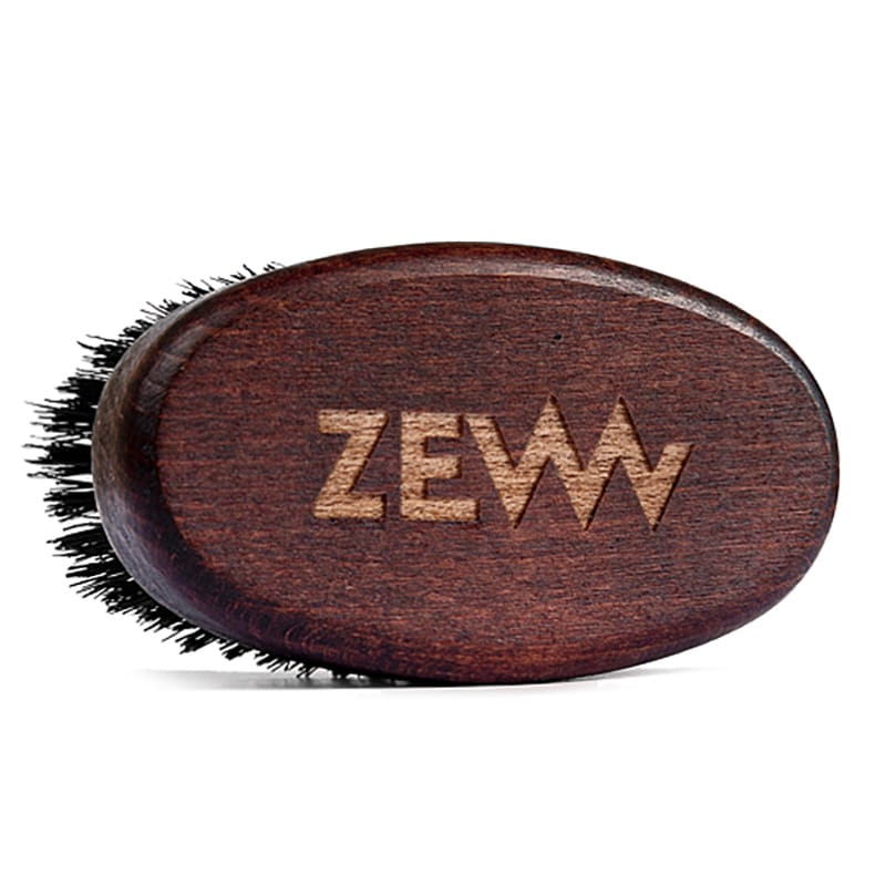 Щетка косметическая Zew For Men, компактная щетка для бороды из щетины кабана, 1 шт
