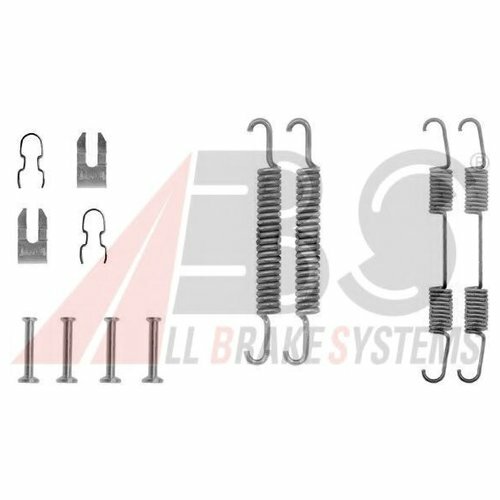 Комплект монтажный тормозных колодок Abs 0666Q