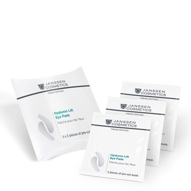 Патчи Janssen Cosmetics Hyaluron Lift Eye Pads Set набор Патчи под глаза 2 шт x 3