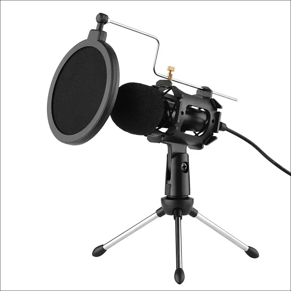 Микрофон для асмр I6428, черный