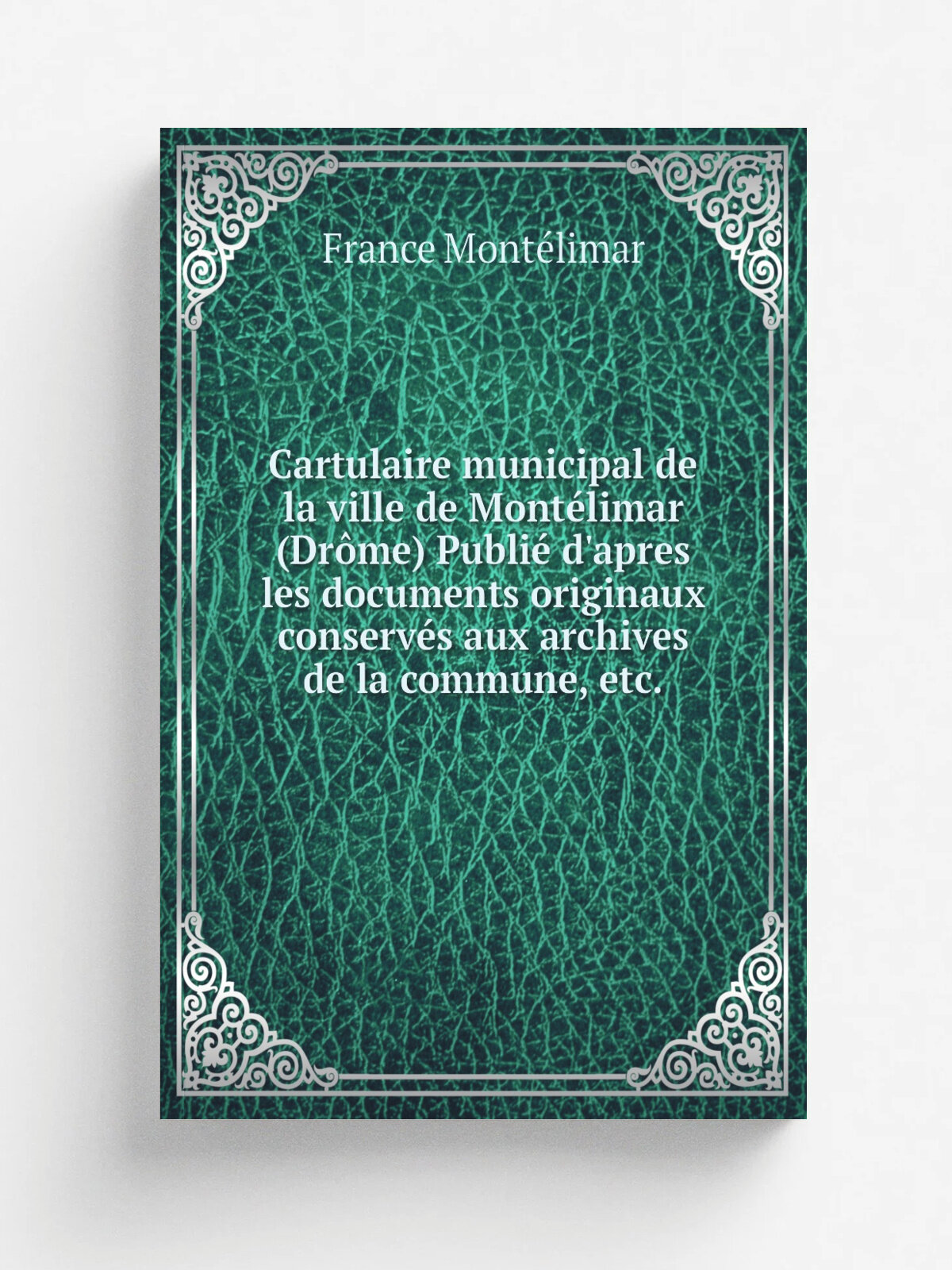 Cartulaire municipal de la ville de Mont.limar (Dr.me) Publi. d'apres les documents originaux conserv.s aux archives de la commune, etc. | France Mon…