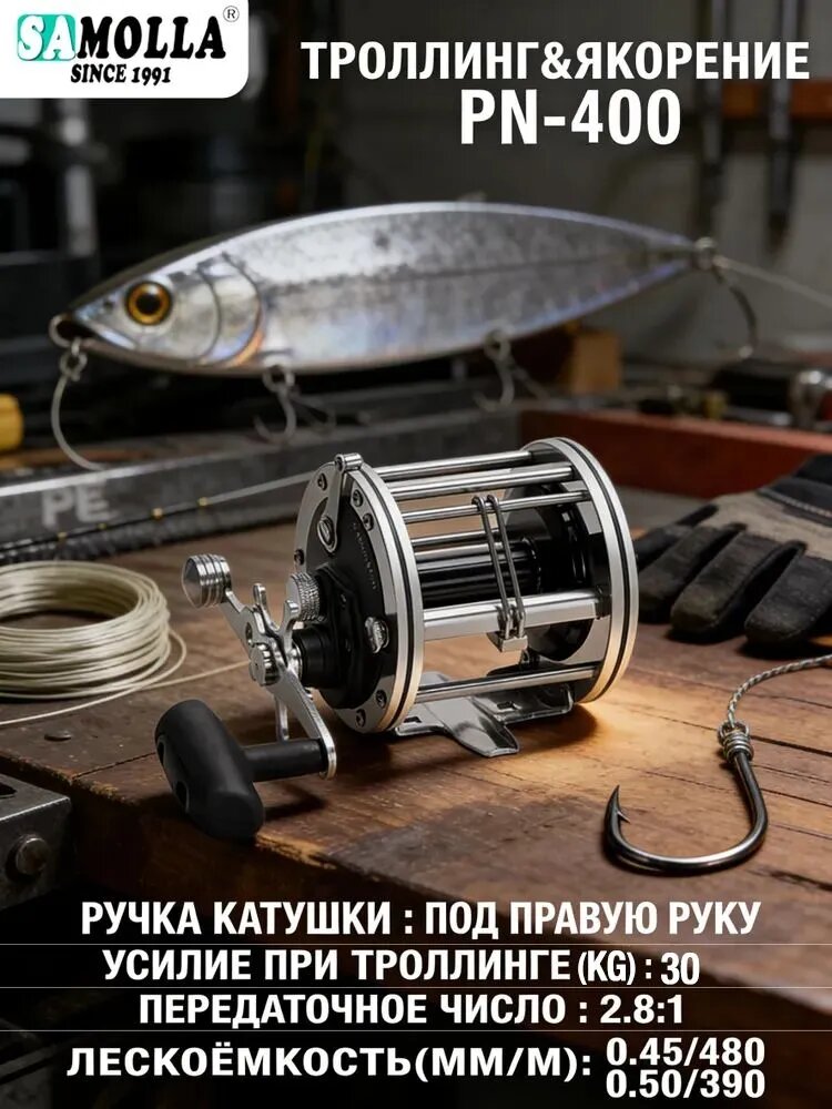 SAMOLLA Катушка, диаметр катушки: 80 мм