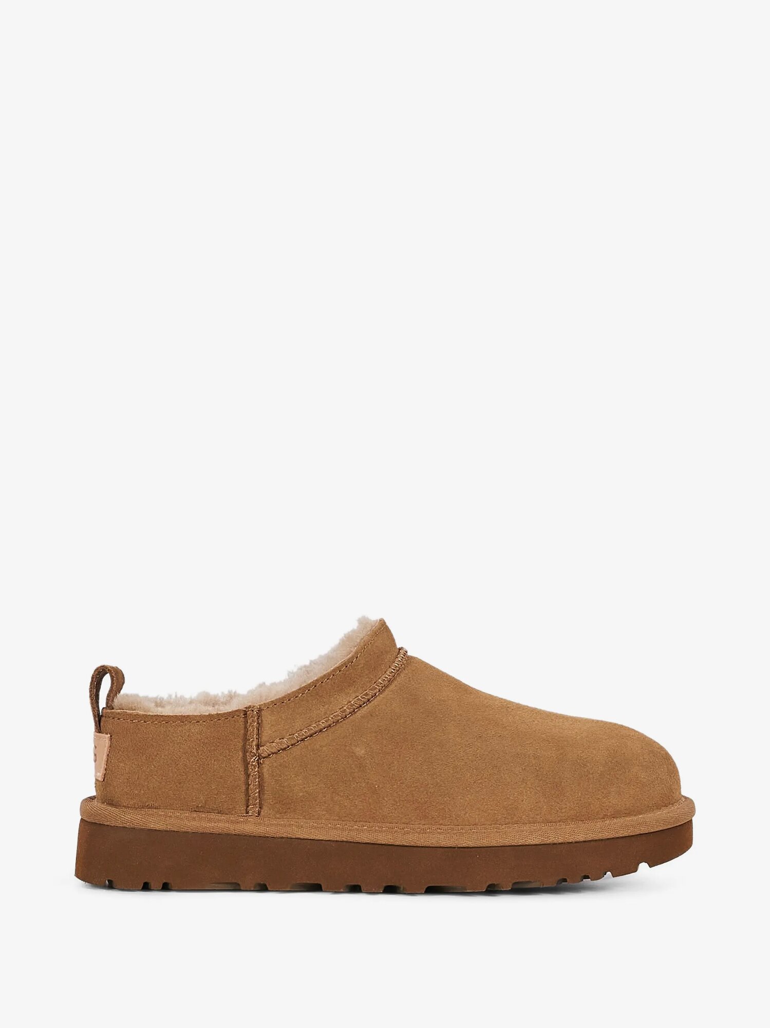 Ботинки UGG Classic Micro boots, размер 9 US, коричневый