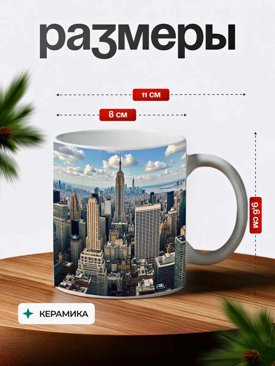 Кружка Модена город 2, — фото 1