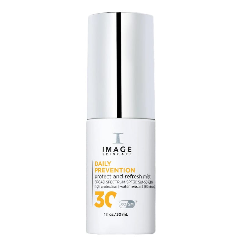 Спрей для ухода за кожей Image Skincare Protect and Refresh Mist SPF 30 Travel Size Защитный антиоксидантный туман для лица и тела 30 мл