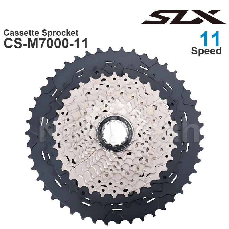 Кассета велосипедная для Shimano SLX M7000, 11 скоростей, 42T / 46T, сталь