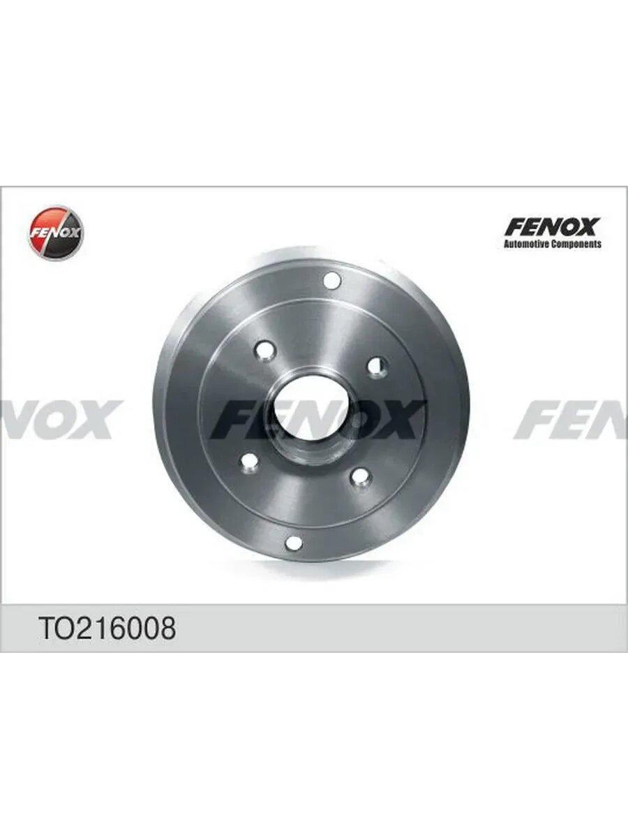 Барабан тормозной Fenox 180мм Logan задний