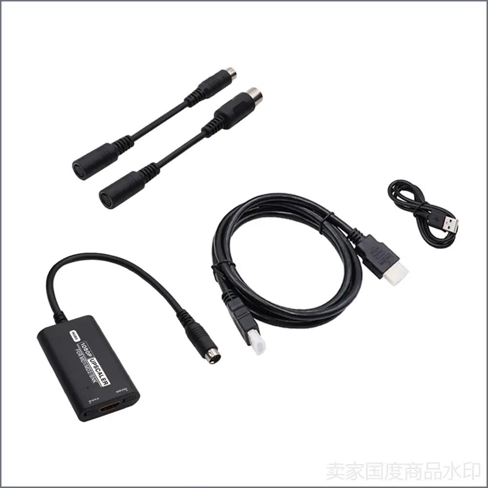 Конвертер HDMI для игровых консолей SEGA MD и SNK с поддержкой 1080P и переключением форматов 16:9/4:3