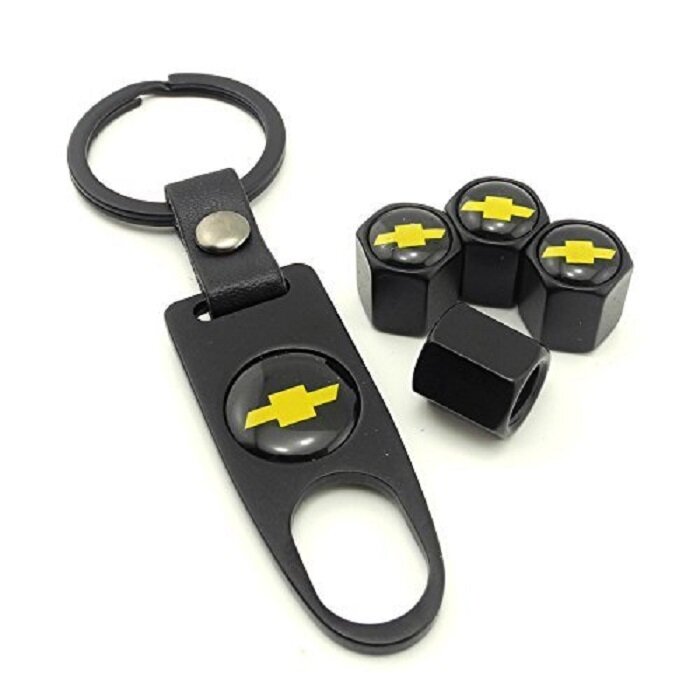 Колпачки на ниппель Chevrolet / Шевроле Black