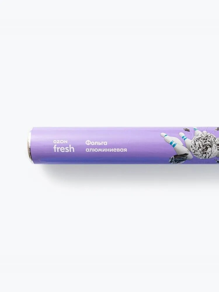 Фольга пищевая Ozon fresh, 44 см х 50 метров, сверхпрочная 20 мкм