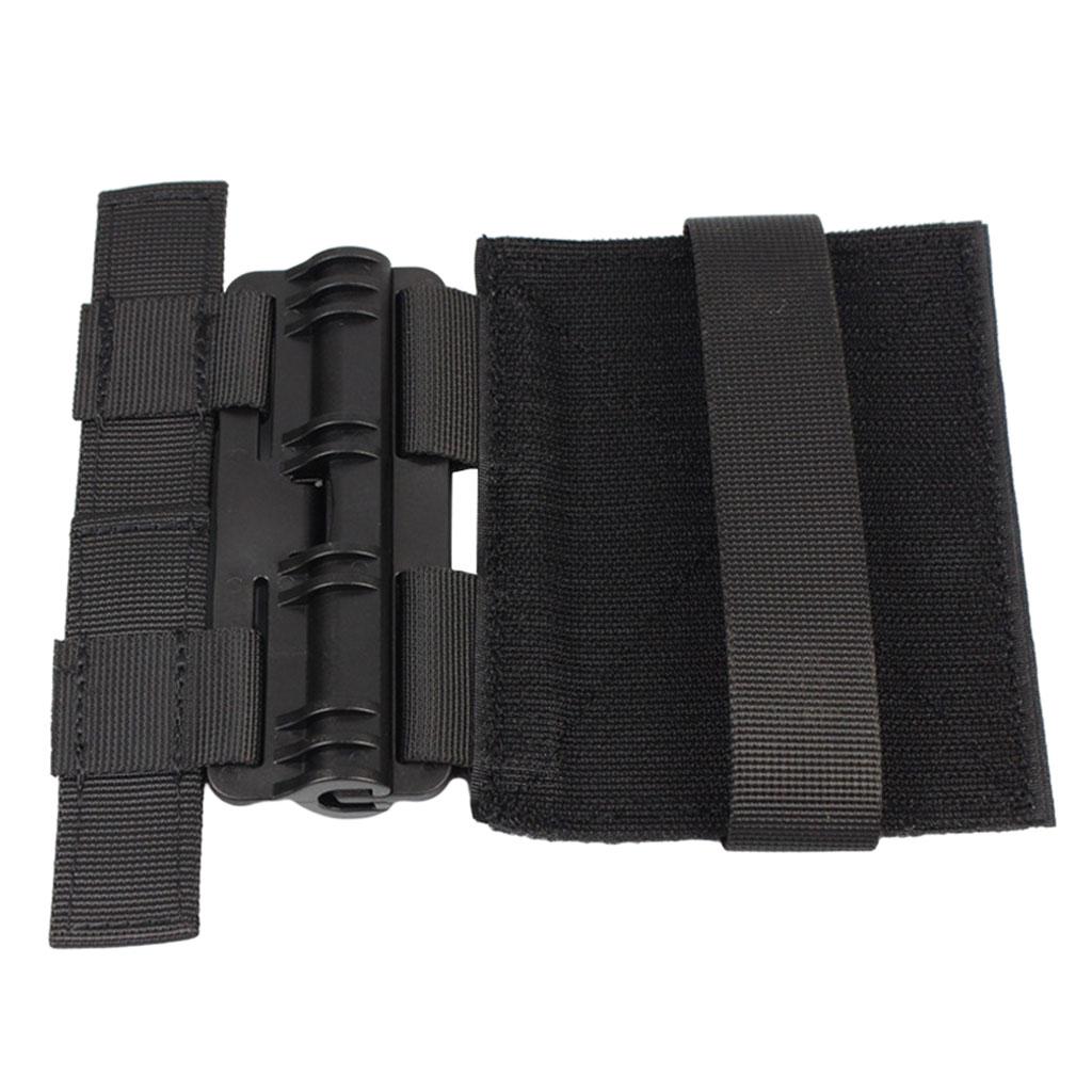 Комплект быстросъемных пряжек Molle для адаптера поясного ремня Jpc Xpc2.0, черный.