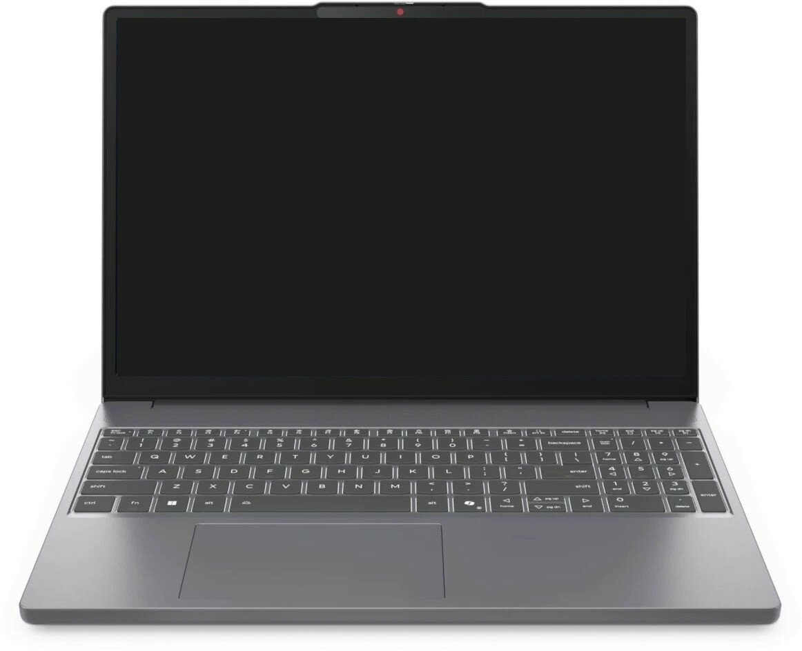 Ноутбук Lenovo IdeaPad Slim 3 15AHP10, 15.3", 2025, IPS, AMD Ryzen 5 8540U 3.2ГГц, 6-ядерный, 16ГБ DDR5, 512ГБ SSD, AMD Radeon 740M, без операционной системы, серый (83ka0015rk)