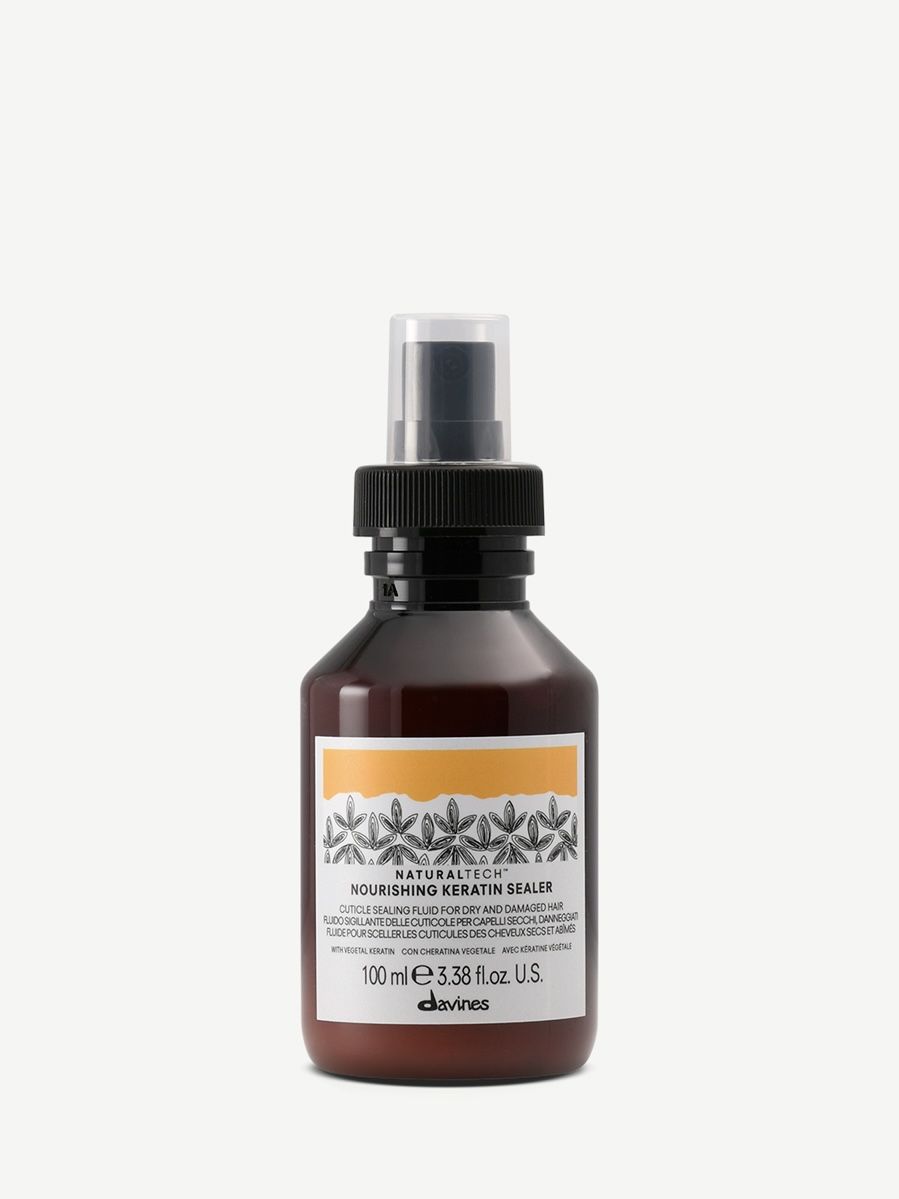 Питательный флюид с кератином для повреждённых и ломких волос NOURISHING Naturaltech Davines, Италия