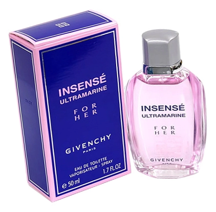 Туалетная вода для женщин Insense Ultramarine For Her 50 мл - Живанши Инсенс Ультрамарин