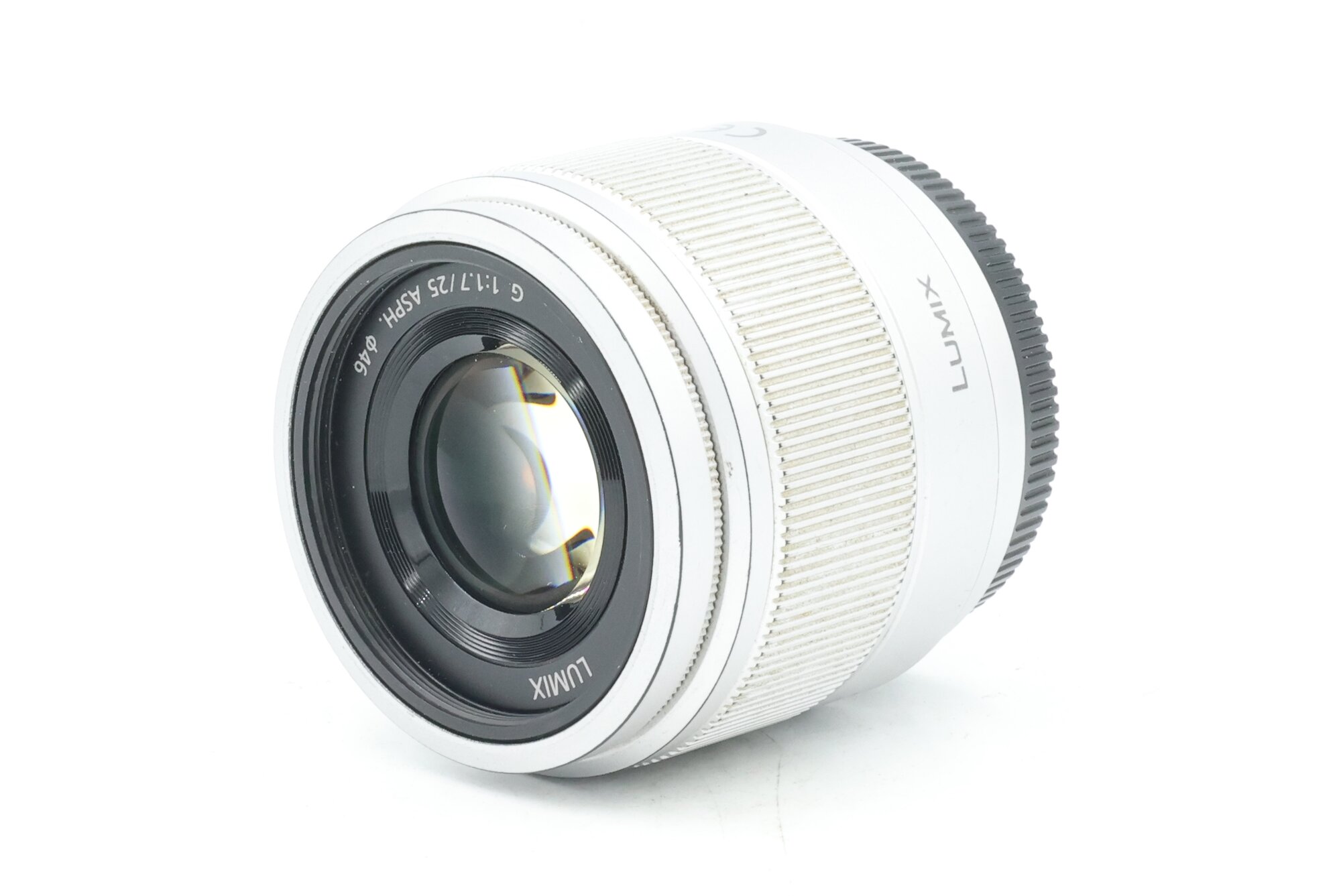 Объектив Panasonic Lumix 25mm f/1.7 G Aspherical, серебристый