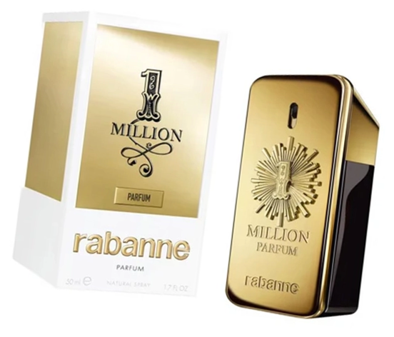 Мужской парфюм 50 мл Paco Rabanne 1 Million Parfum / Один Миллион