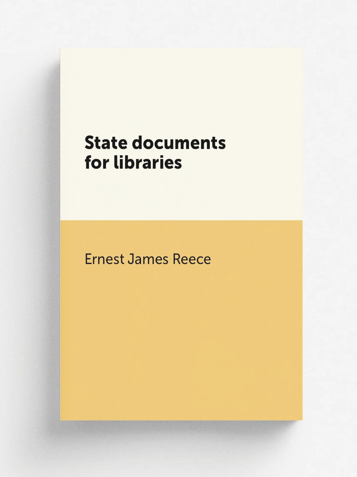 State documents for libraries