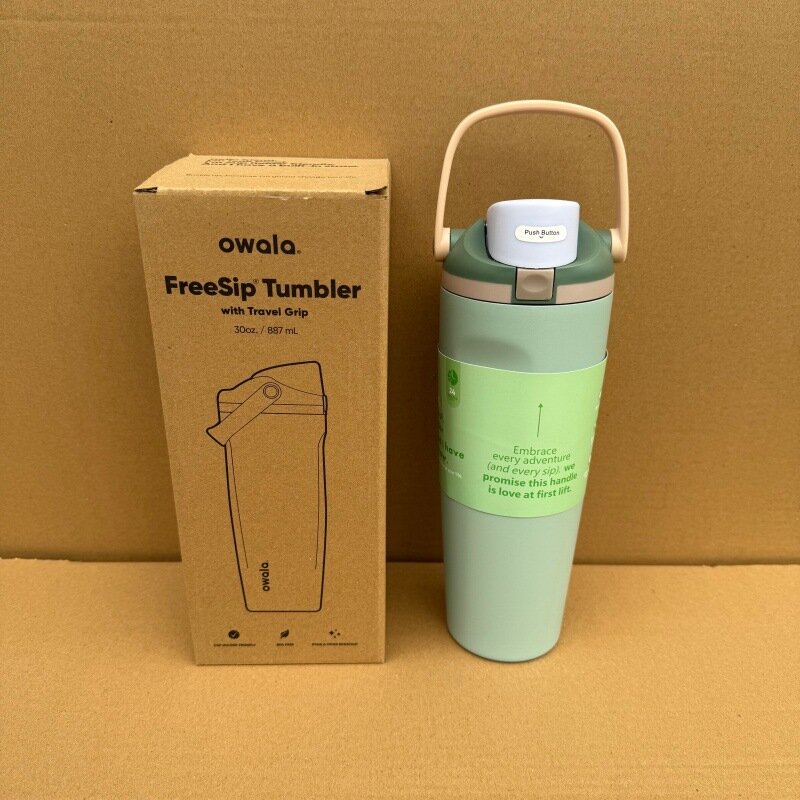 Термокружка Owala FreeSip 30oz, изолированная бутылка