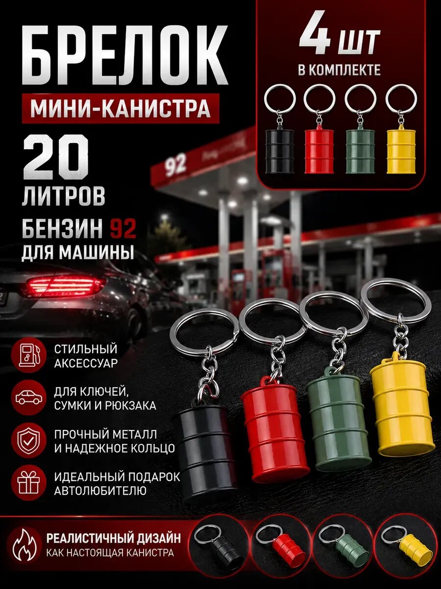 Бензин 92 20 литров для машины в канистре