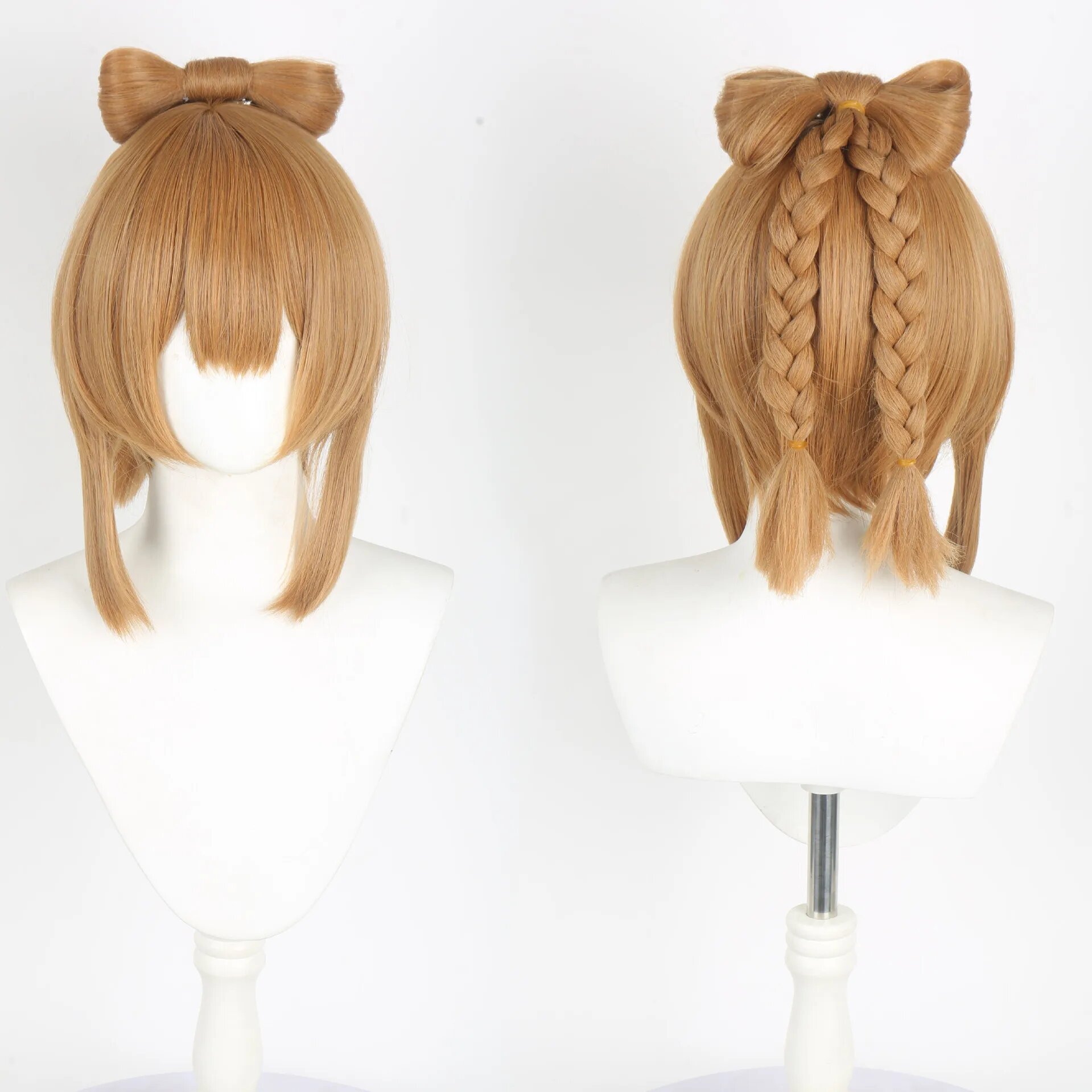 Костюм Genshin Impact Яояо "Слушая дождь и зеленый бамбук" XXXL, wig