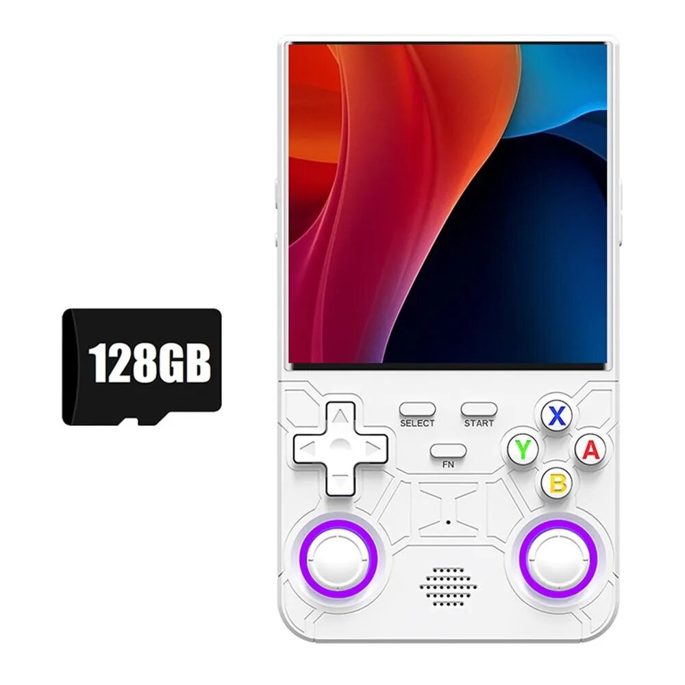 X1R36 Ultra Retro 128 ГБ Портативная Видеоигра Консоль 4,0 Дюйма 20000+ Игр 3D Joystick Portable System Player D.