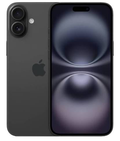Смартфон Apple iPhone 16 Plus 128 Gb, nanoSIM + eSIM, Black ( Черный )