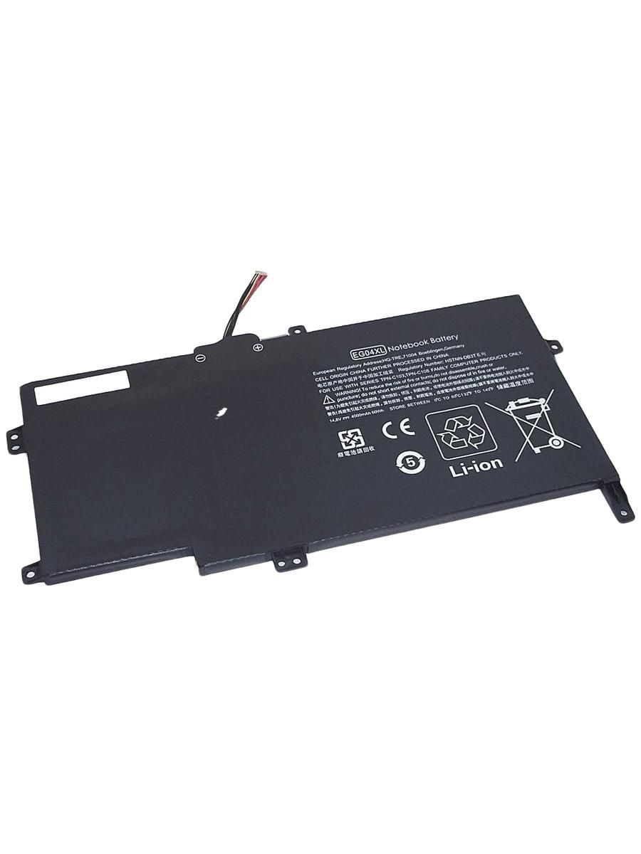 Аккумуляторная батарея для ноутбука HP Envy Sleekbook 6 (EG04) 14.8V 60Wh OEM черная