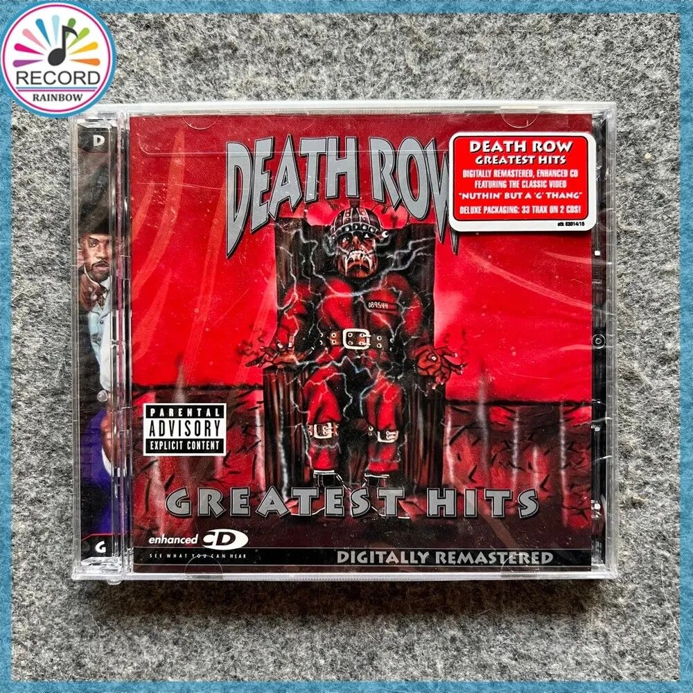 CD Death Row Greatest Hits 2CD 1Z05419 запечатанный совершенно новый альбом