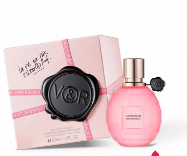 Viktor and Rolf Flowerbomb La Vie En Rose туалетная вода 50 мл для женщин - Флауербомб Ла Ви Эн Роуз