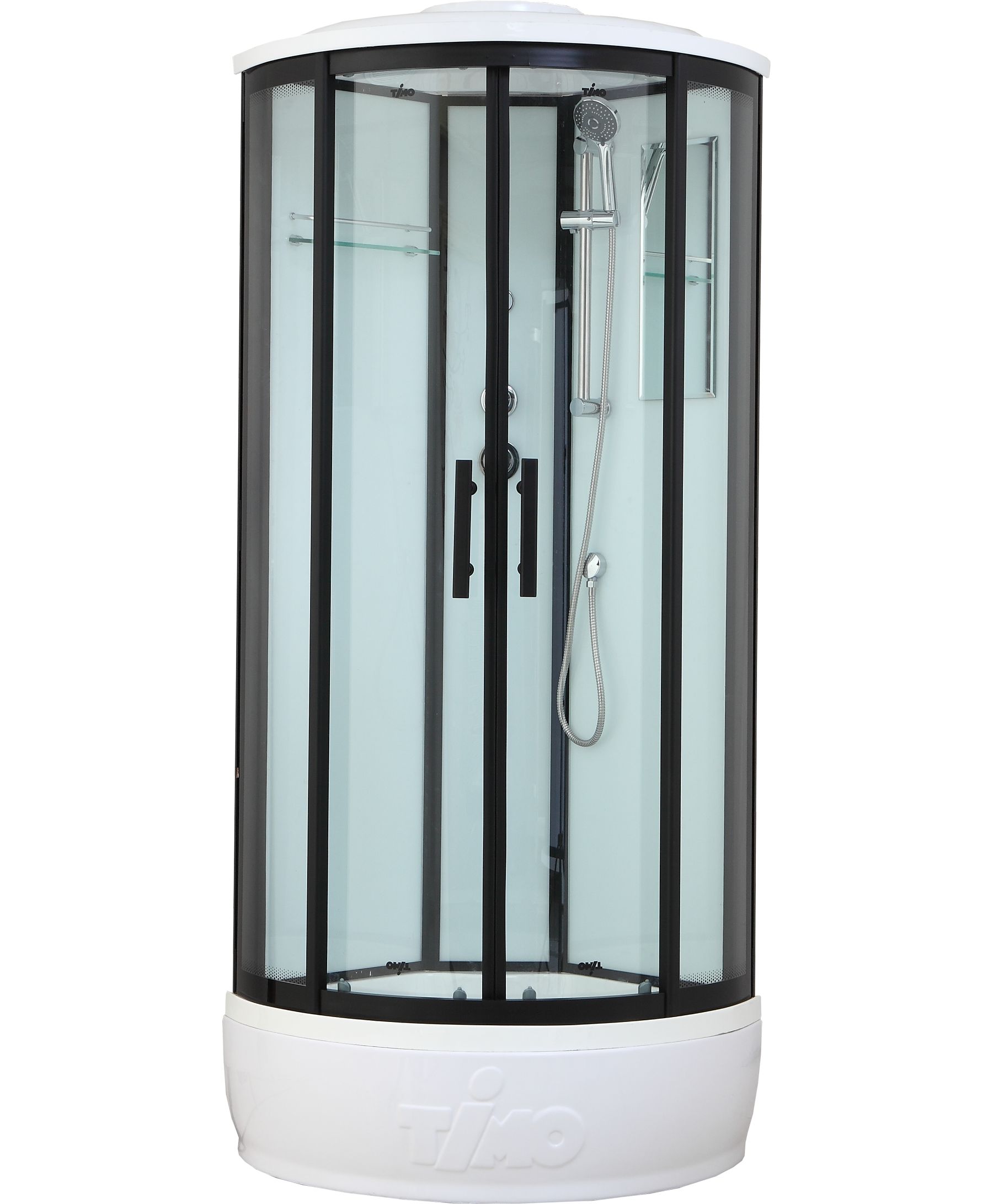 Timo Standart T-6680 Black душевая кабина (80*80*220), шт