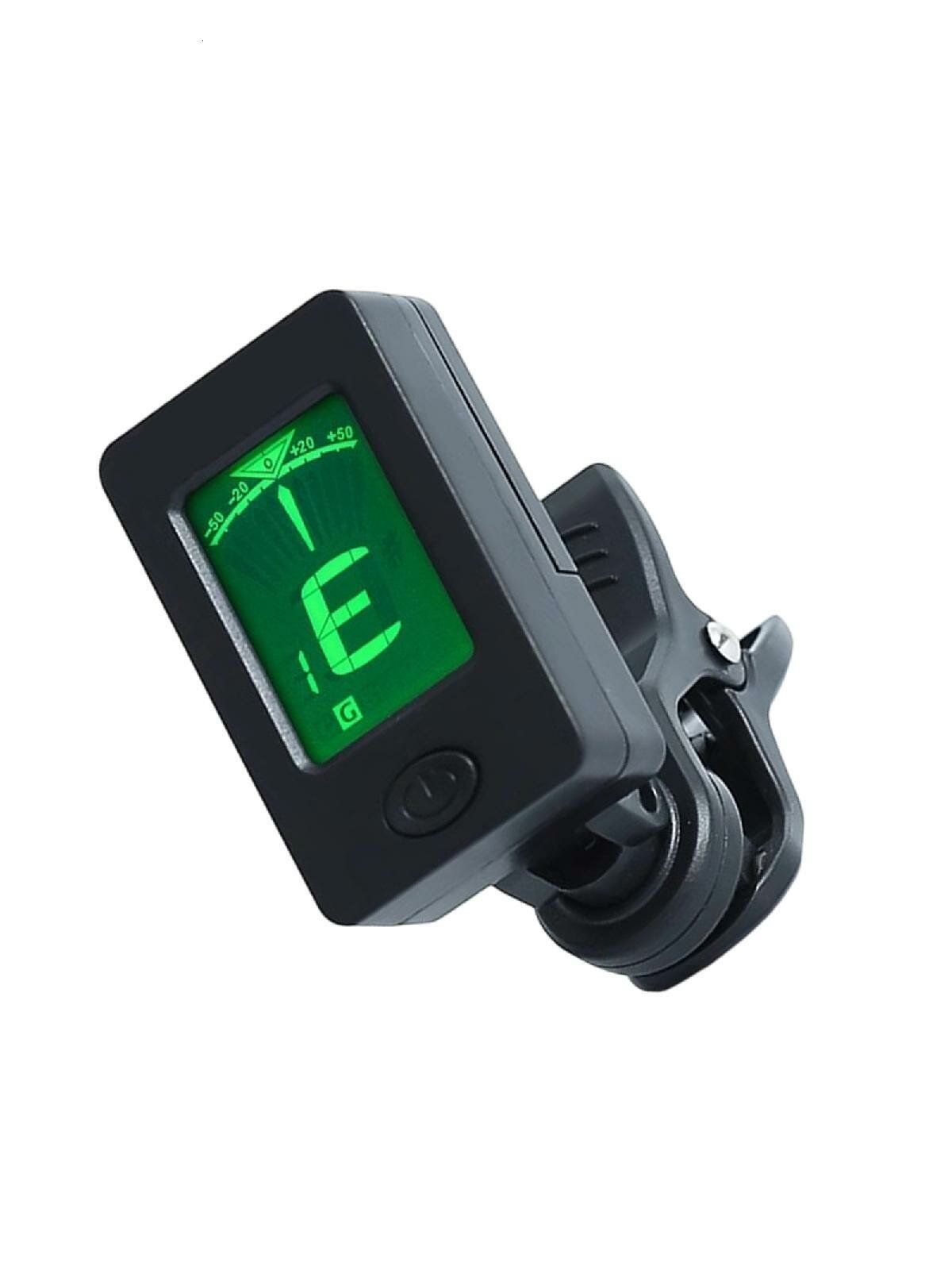 Тюнер Точной Настройки Гитары с ЖК-дисплеем Цифровой Тюнер для Струнного инструмента