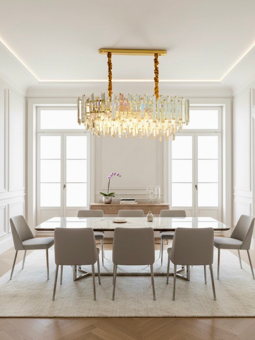 Потолочная хрустальная люстра для гостиной, в спальню, на кухню Свет Столицы, цоколь E14, 10 лампочек, золотая