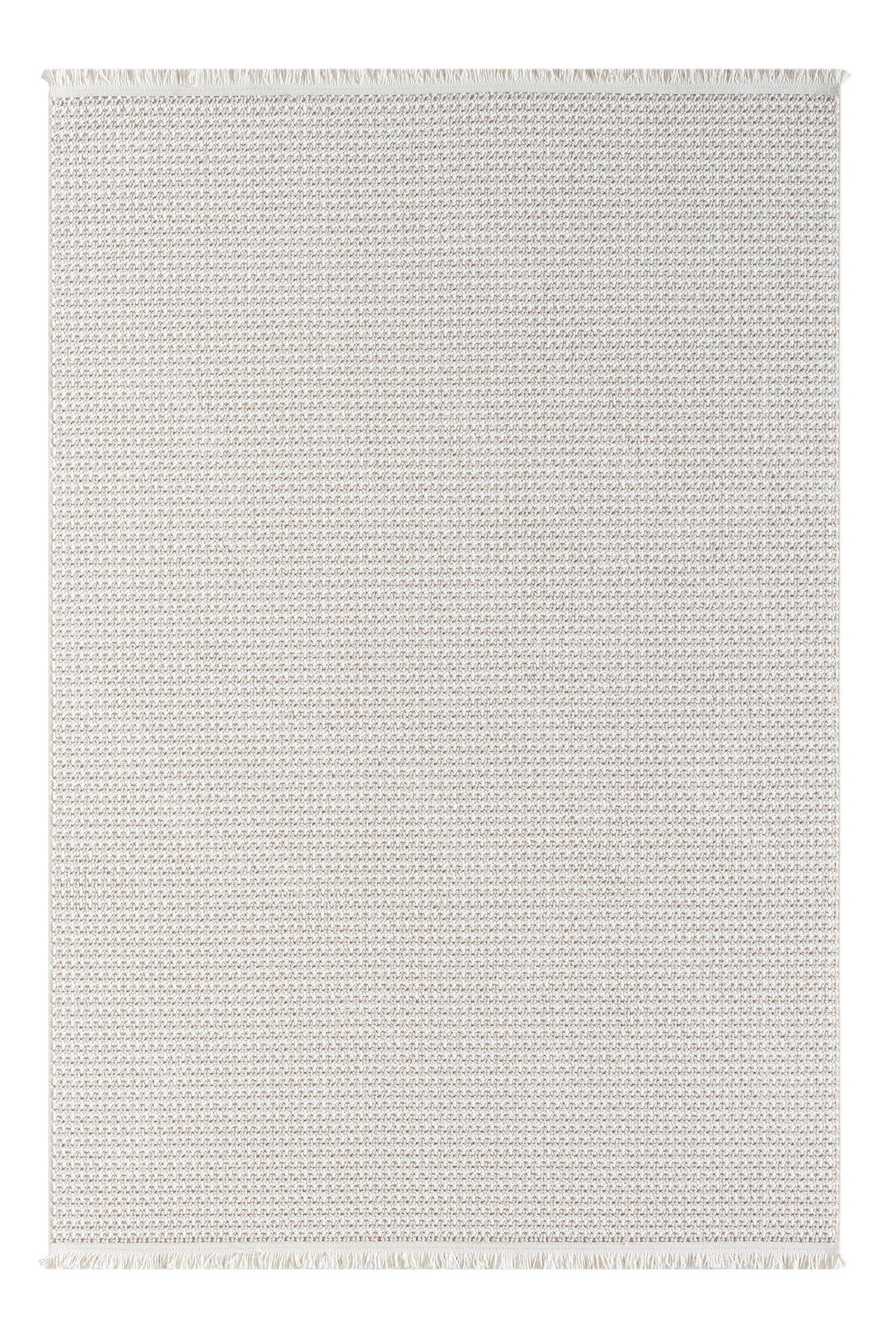 Ковер тканый с петлевым ворсом Vina VNA-01 (LJ09B) 100х300 см, кремово-бежевый