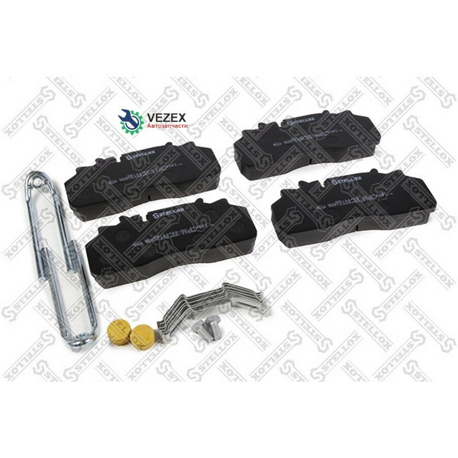 STELLOX 8511424SX колодки дисковые ! с полн. р/к 29126 210.5x93x30 \SAF