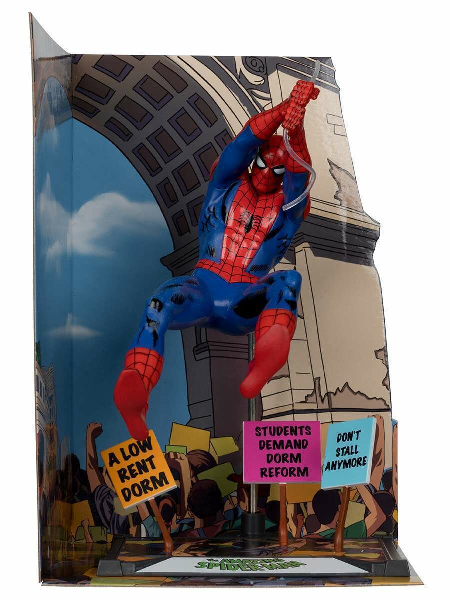 Фигурка Marvel 1:10 Wv2 Человек-Паук (The Amazing Spiderman #68)(Gold Label) 15см 147612