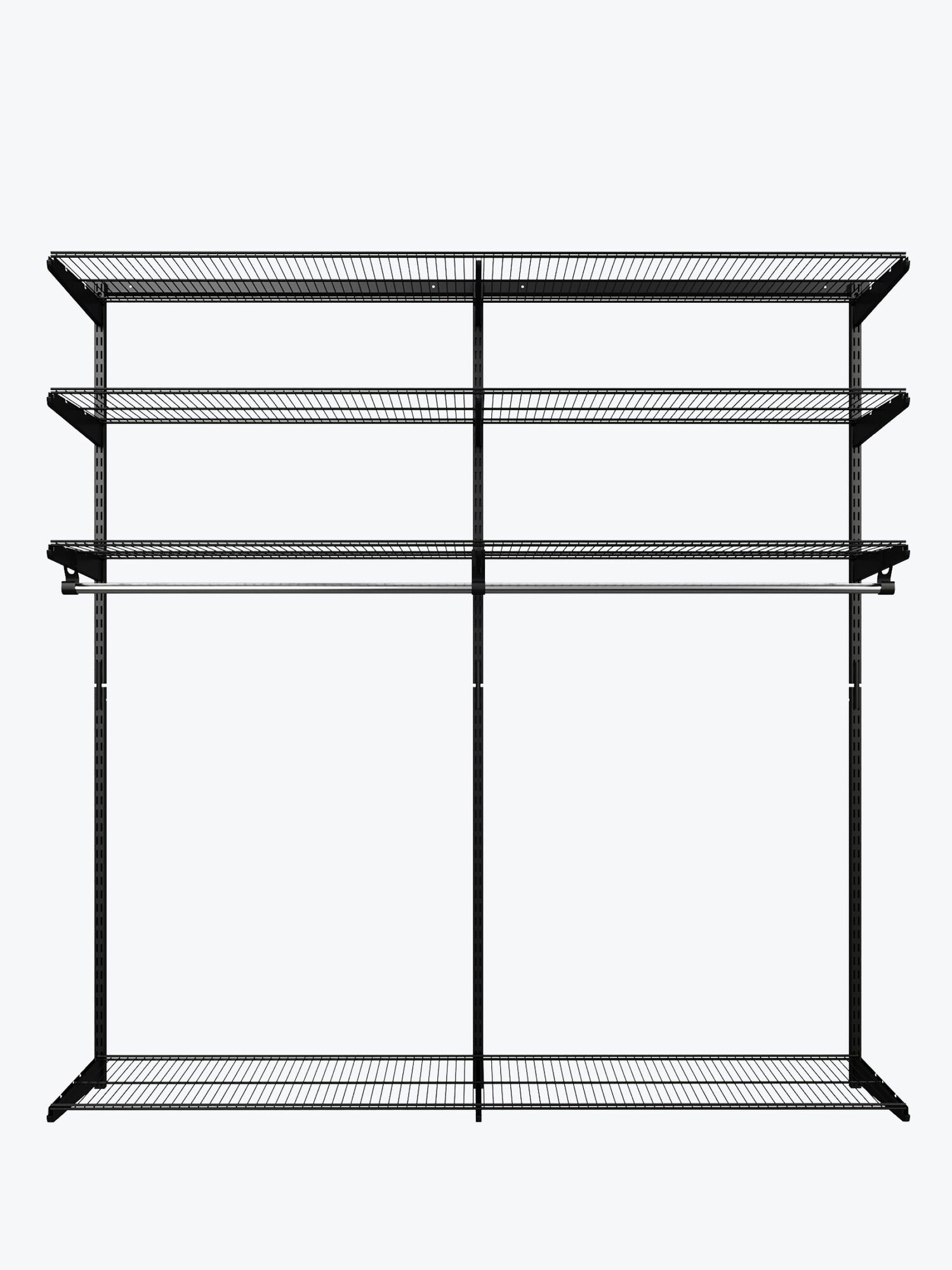 Гардеробная система Volazzi Home, №57 черный,188х45х192 см