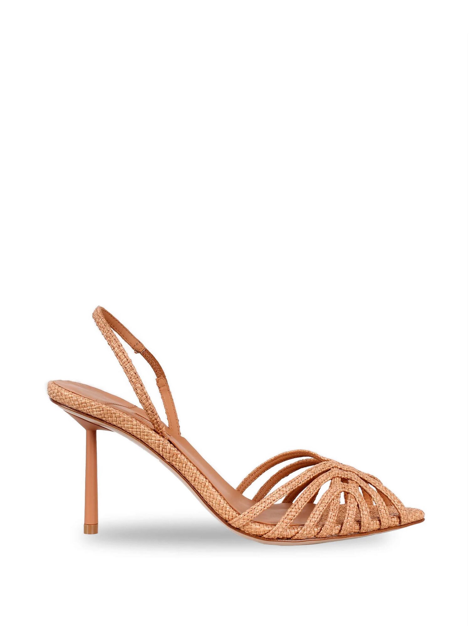 Босоножки Embrace Panama 80mm woven raffia sandals