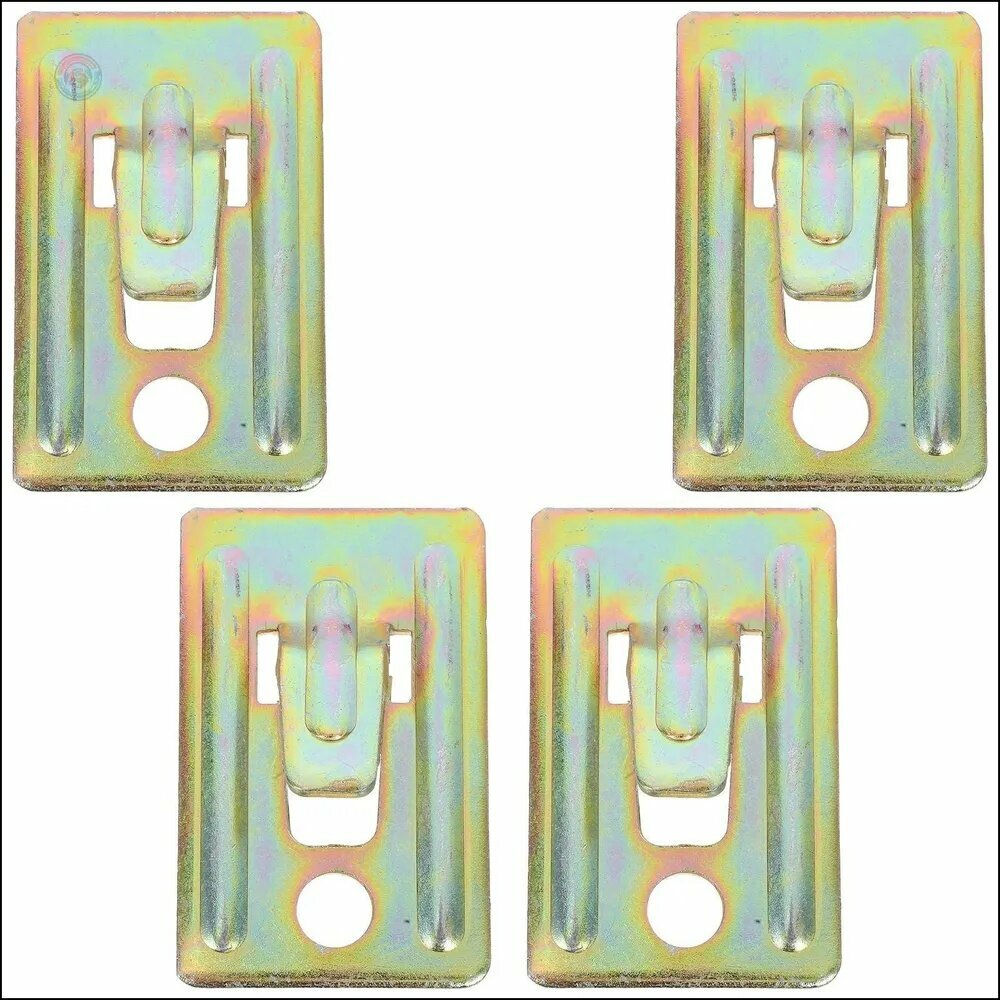 Монтажные планки для бойлера из прочной стали с антискользящим покрытием надежное крепление для водонагревателя на полых стенах, 4 штуки в комплекте