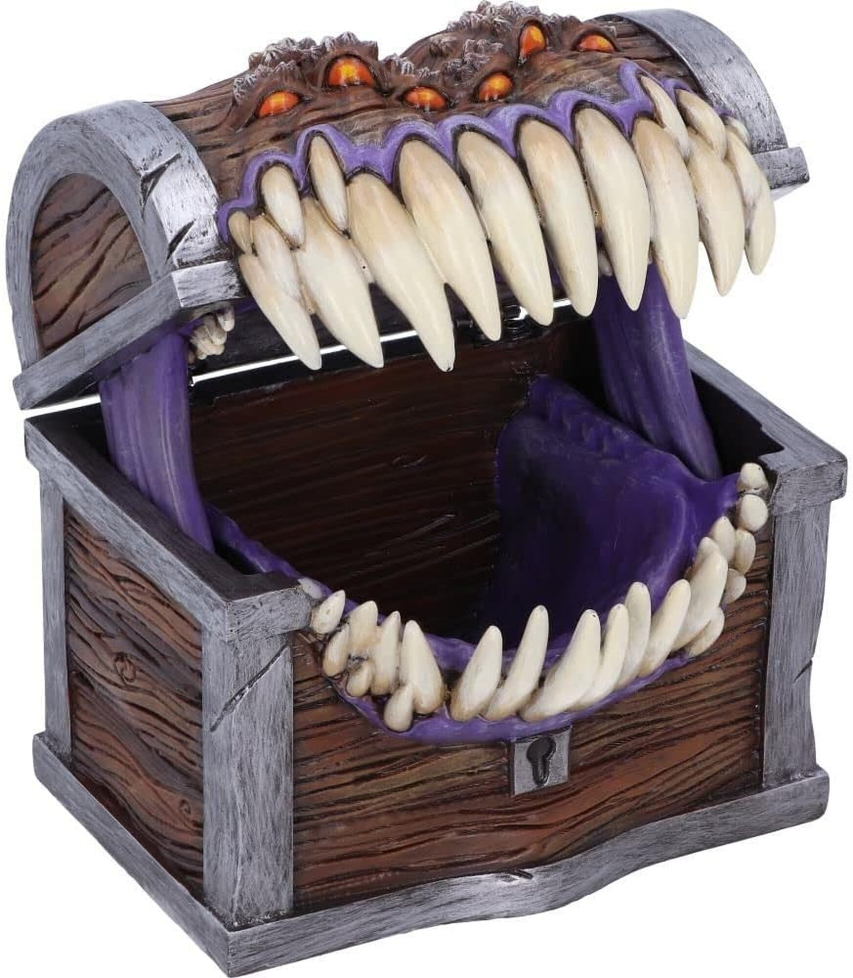 Коробка для игральных костей Nemesis Now "Dungeons & Dragons", смола, ручная роспись, 11,3 см