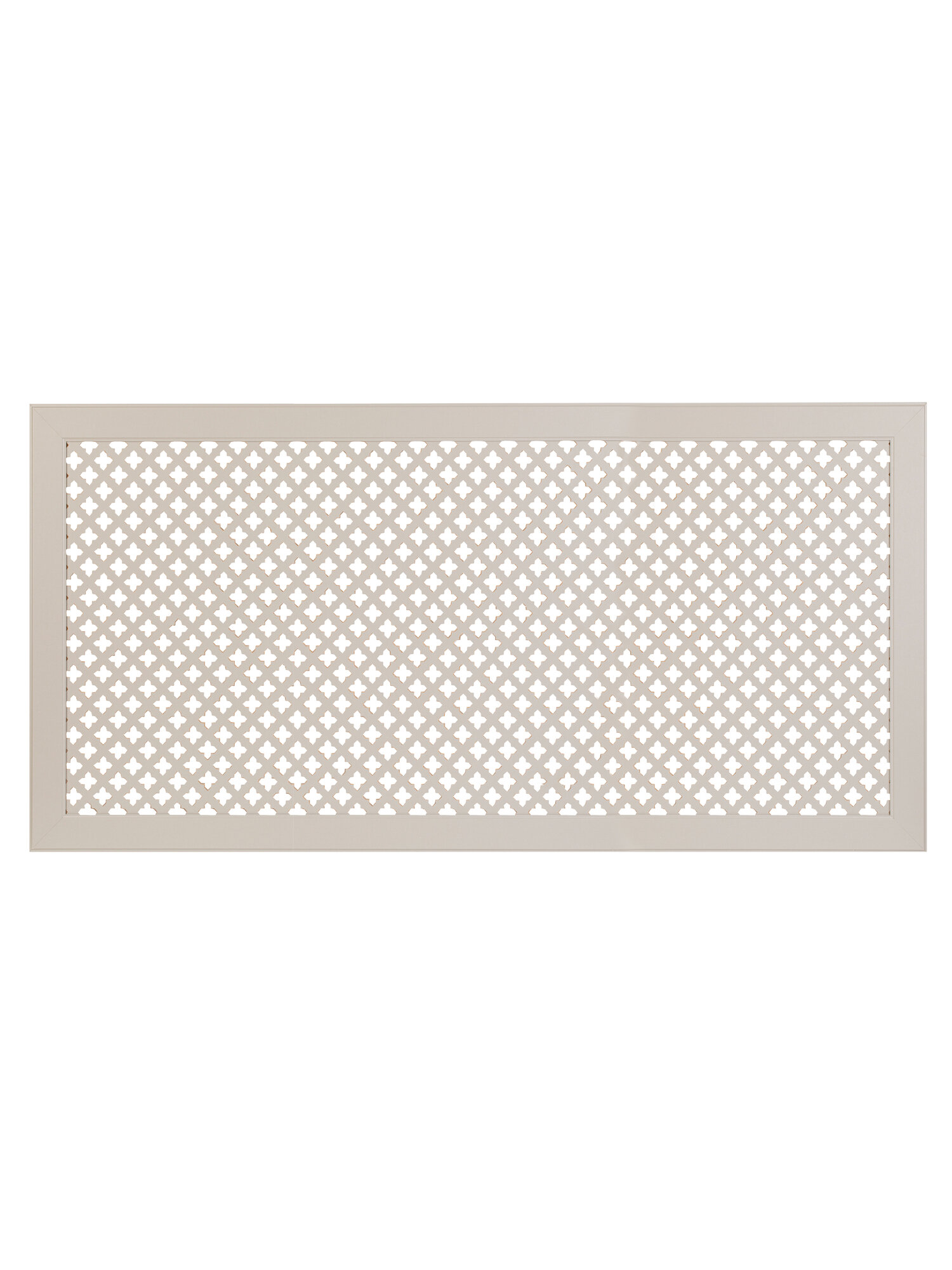 Экран для радиатора МДФ Стильный Дом Готико 1200х600 мм, бежевый DE LUXE, декоративная решетка на батарею отопления