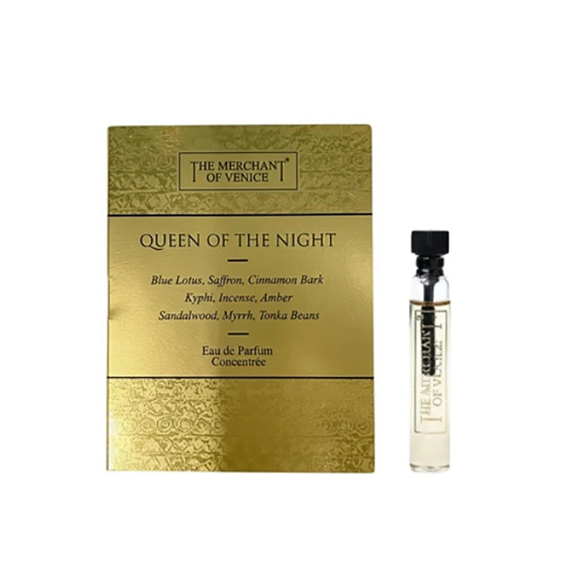 Парфюмерная вода The Merchant of Venice Queen of The Night миниатюра 2 мл / Пробник духов Куин оф зе Найт / Королева ночи