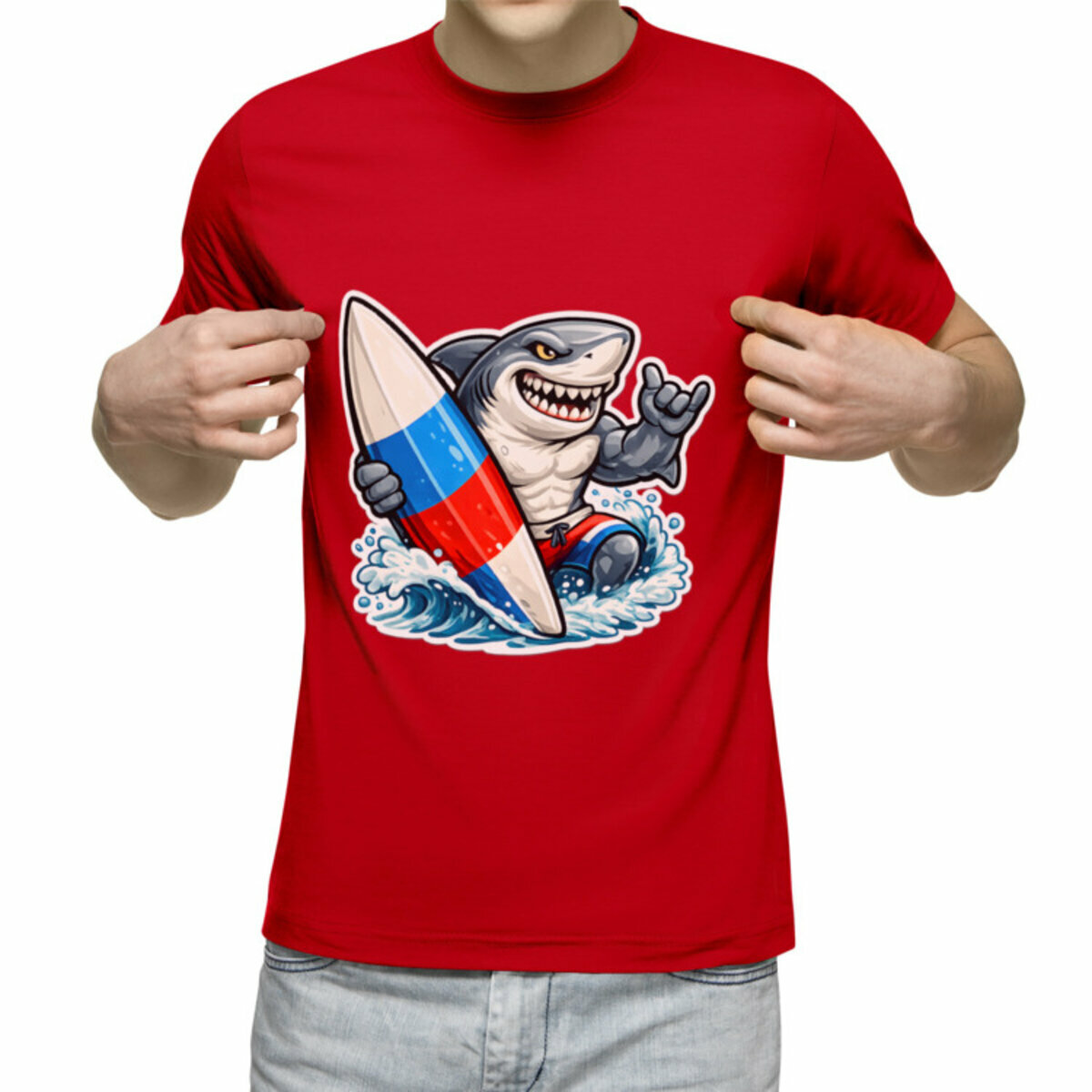 Футболка для плавания