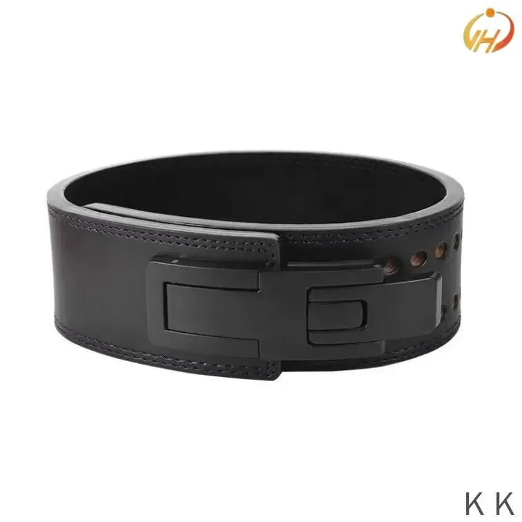 Пояс для тяжелой атлетики 32KG. PRO кожаный, размер: M