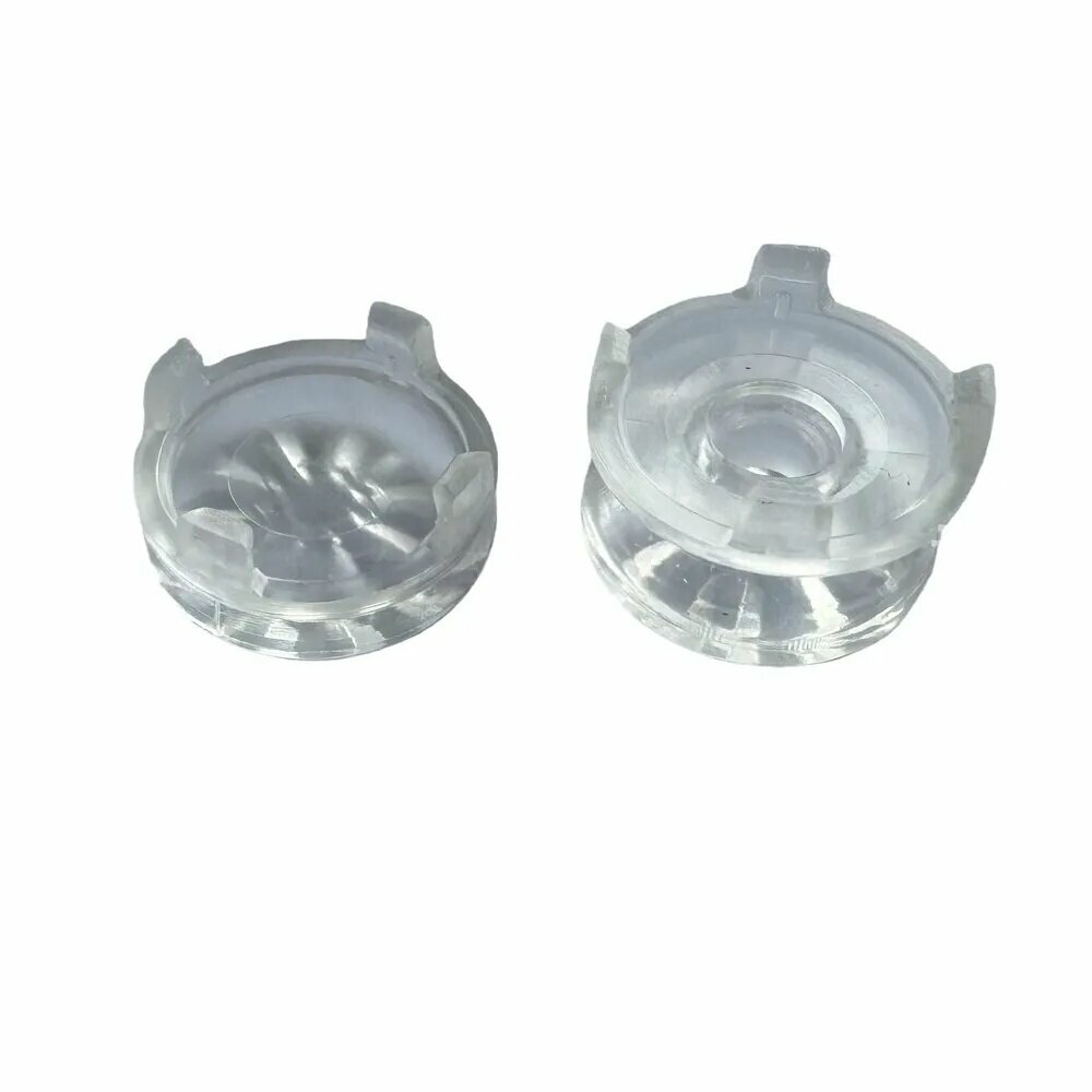 2PCS для PS4 / PS5 руки Grip Extenders Caps Game Controller Gamepad Thumb Stick Grips Высокие / Низкие крышки