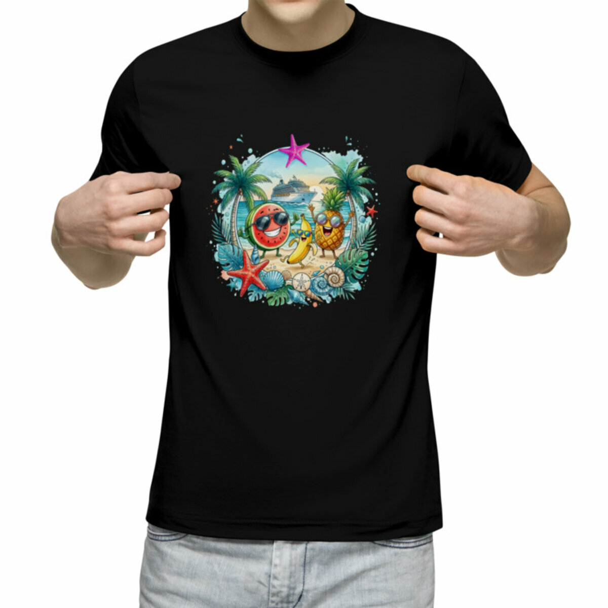 Футболка для плавания