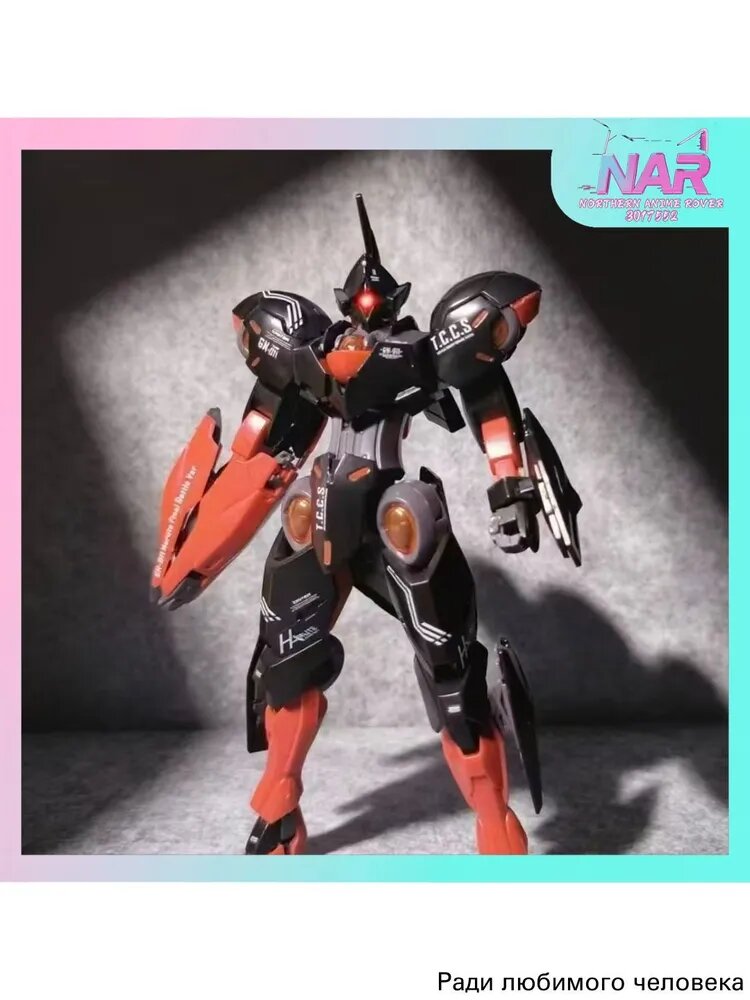 Сборная модель HG 1/144 Gundam Pharact (Demonic Judge) The Witch from Mercury Чёрная версия