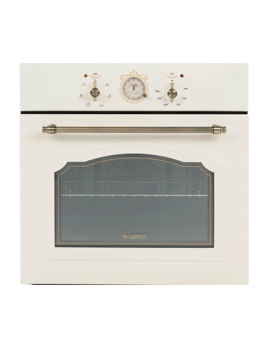 Духовой шкаф GEFEST ЭДВ ДА 602-02, электрический, 55л, конвекция, гриль, кремовый