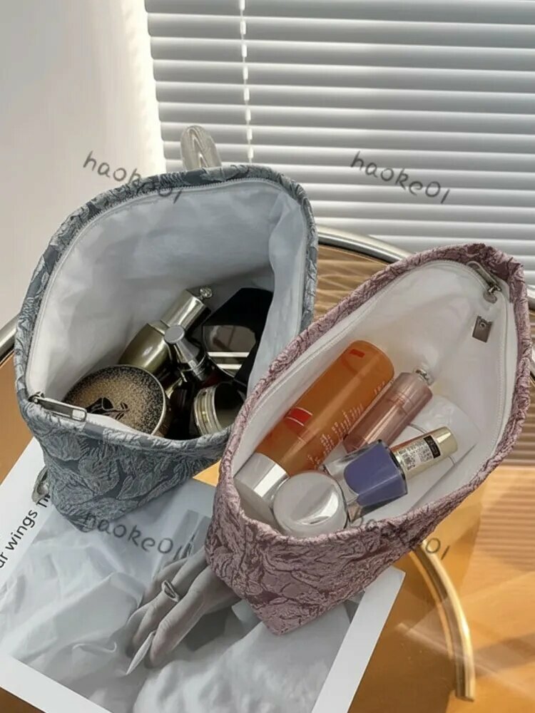 Косметичка ширина: 4 см., высота: 19 см., длина: 26 см., , голубой, — фото 1